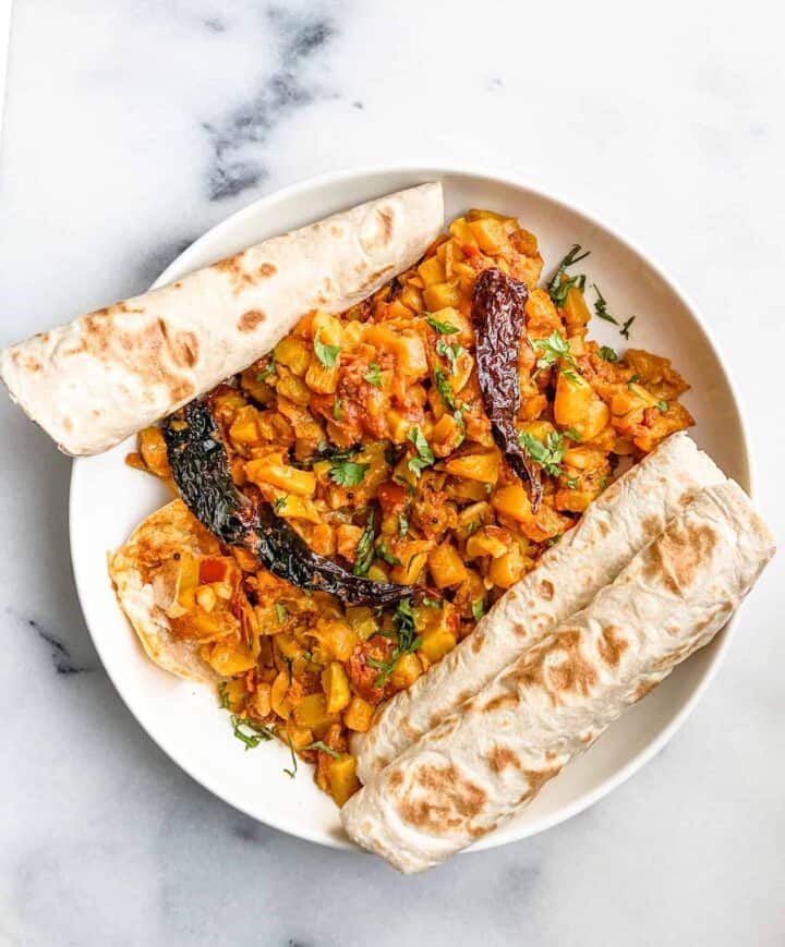 Zucchini Sabzi | Zucchini Squash Stir Fry - Feast with Safiya