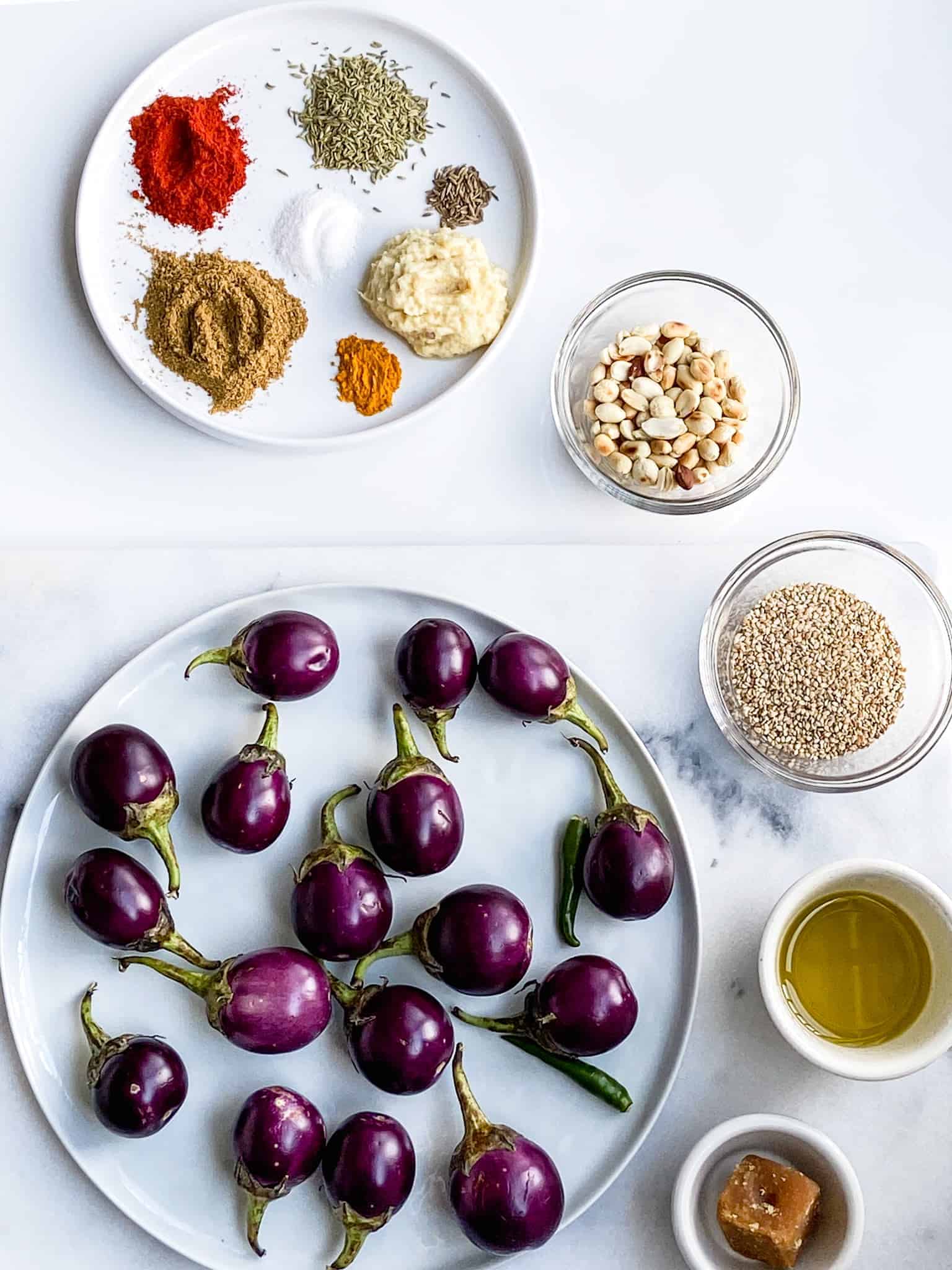 Stuffed Eggplant(Bharela Ringan Nu Shaak) - Feast with Safiya