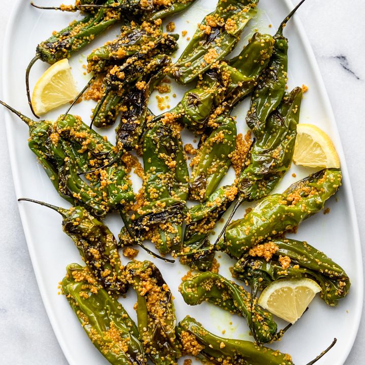 Shishito Pepper Pickle(Athela Marcha) - Feast with Safiya