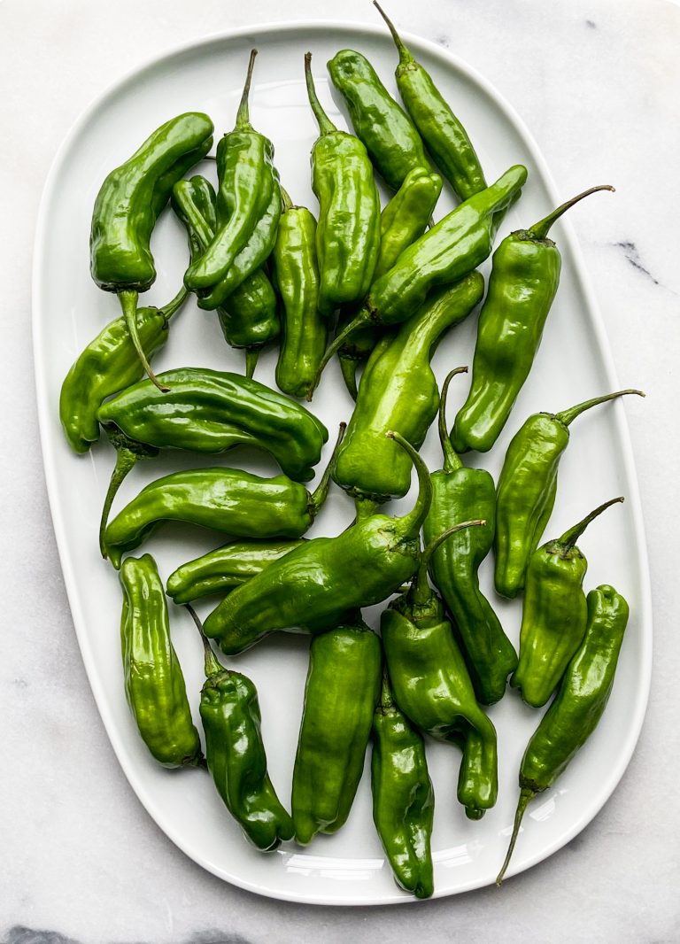 Shishito Pepper Pickle(Athela Marcha) - Feast with Safiya