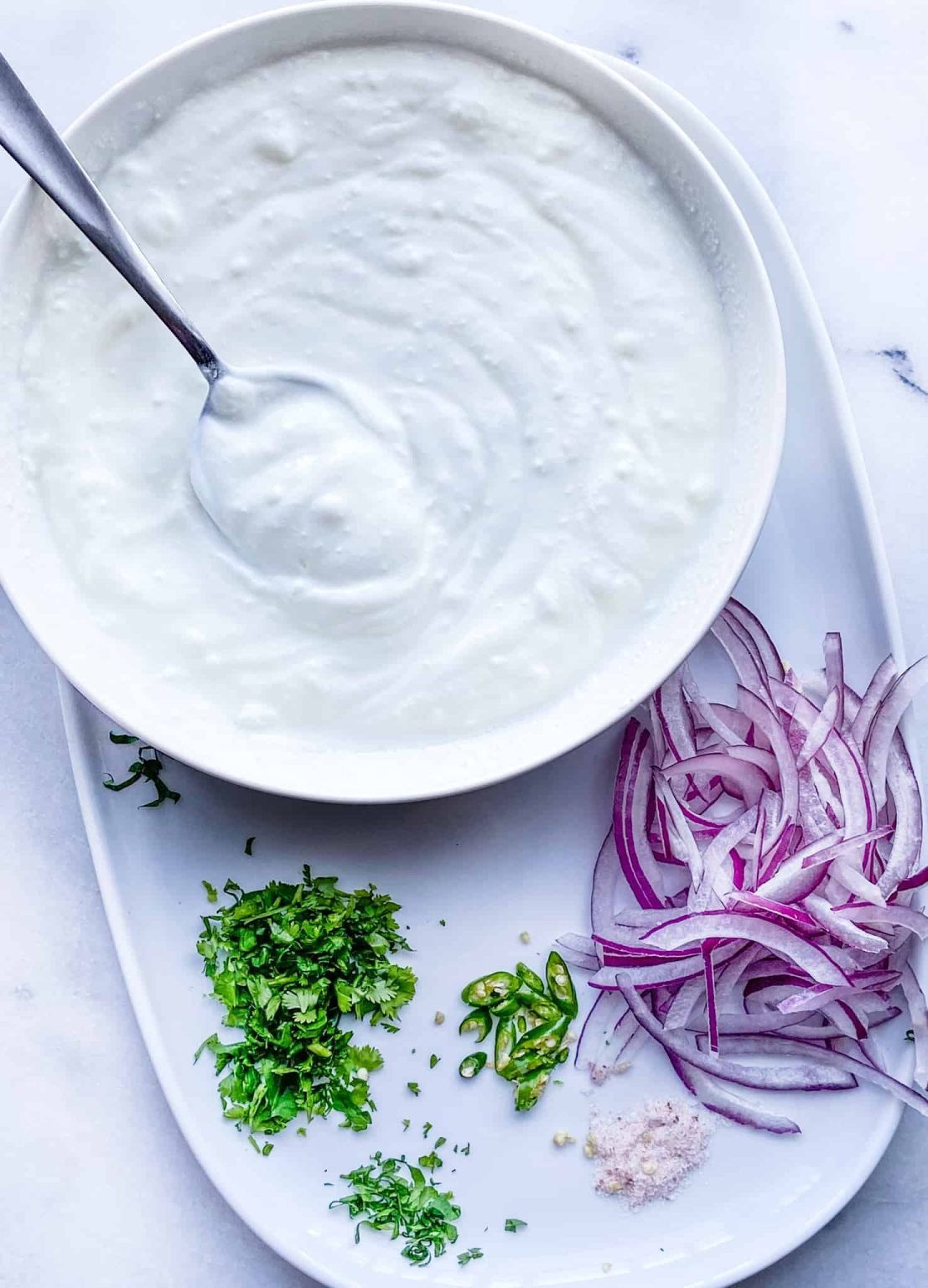 Onion Raita-Yogurt Raita for Biryani - Feast with Safiya