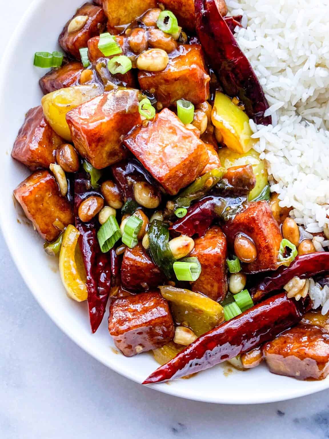 Kung Pao Paneer | Kung Pao Veg Recipe - Feast with Safiya