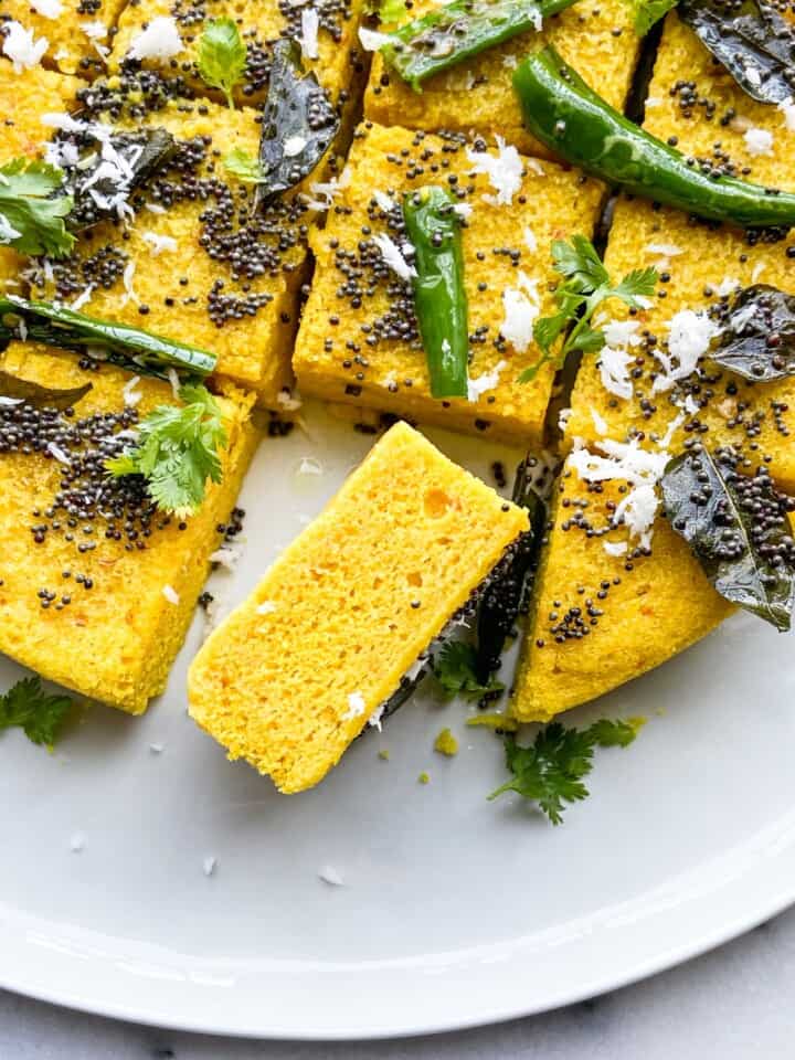 Nylon Khaman Recipe | Gujarati Khaman - Feast with Safiya