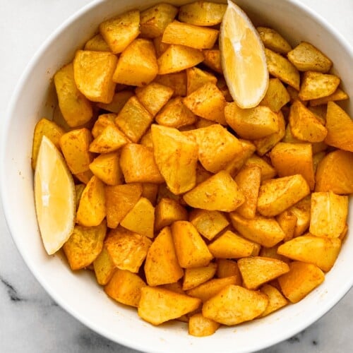 Spicy Oven Roasted Potatoes