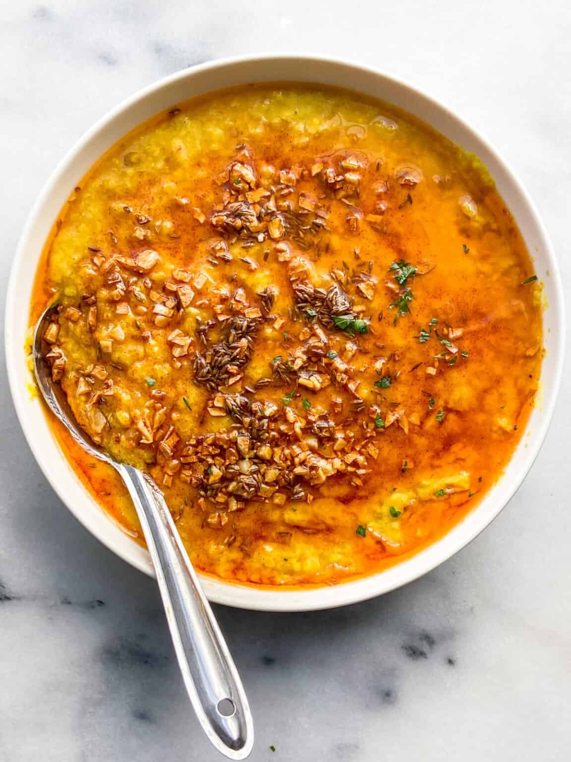 Moong Dal Recipe | Indian Yellow Lentil - Feast with Safiya